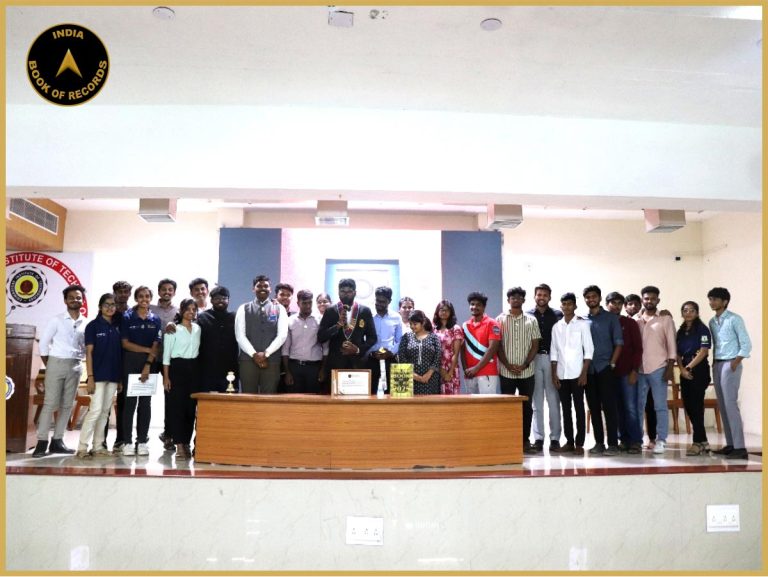 Largest Human Formation Representing Women Safety