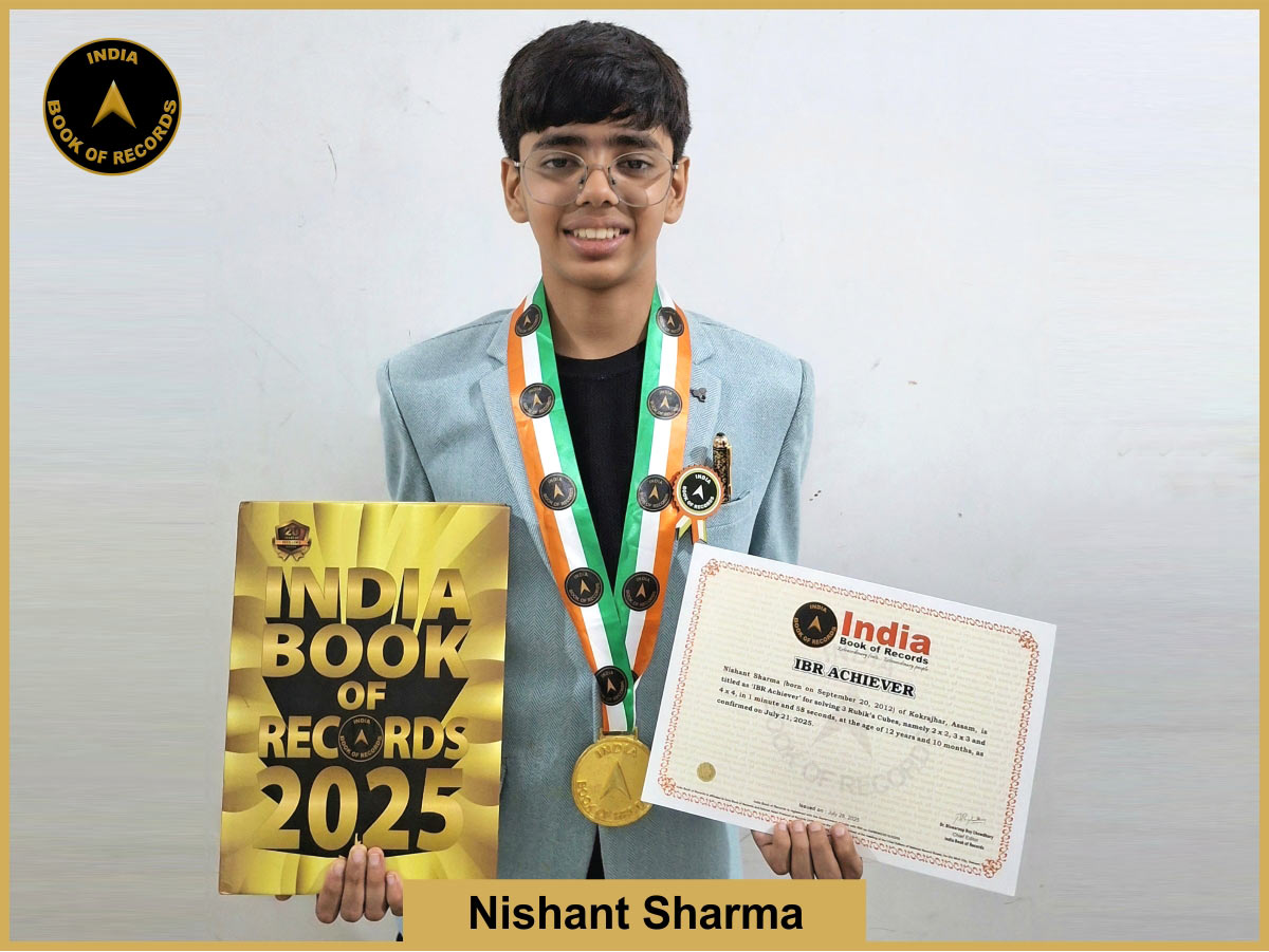 Nishant Sharma - IBR Achiever