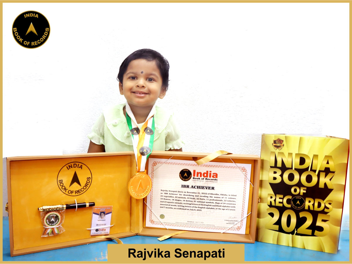 Rajvika Senapati - IBR Achiever