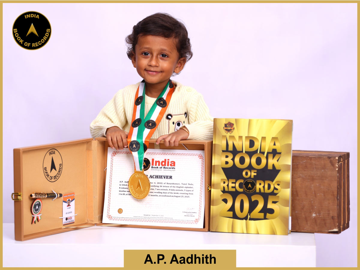 A.P. Aadhith - IBR Achiever