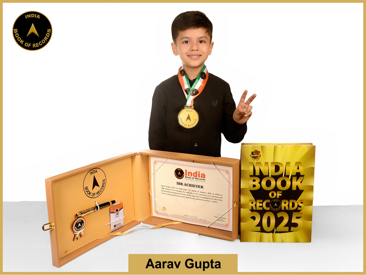 Aarav Gupta - IBR Achiever