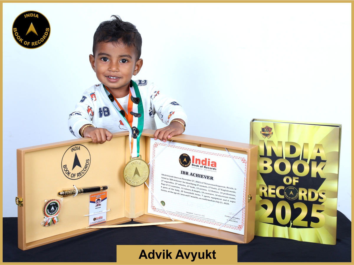 Advik Avyukt - IBR Achiever