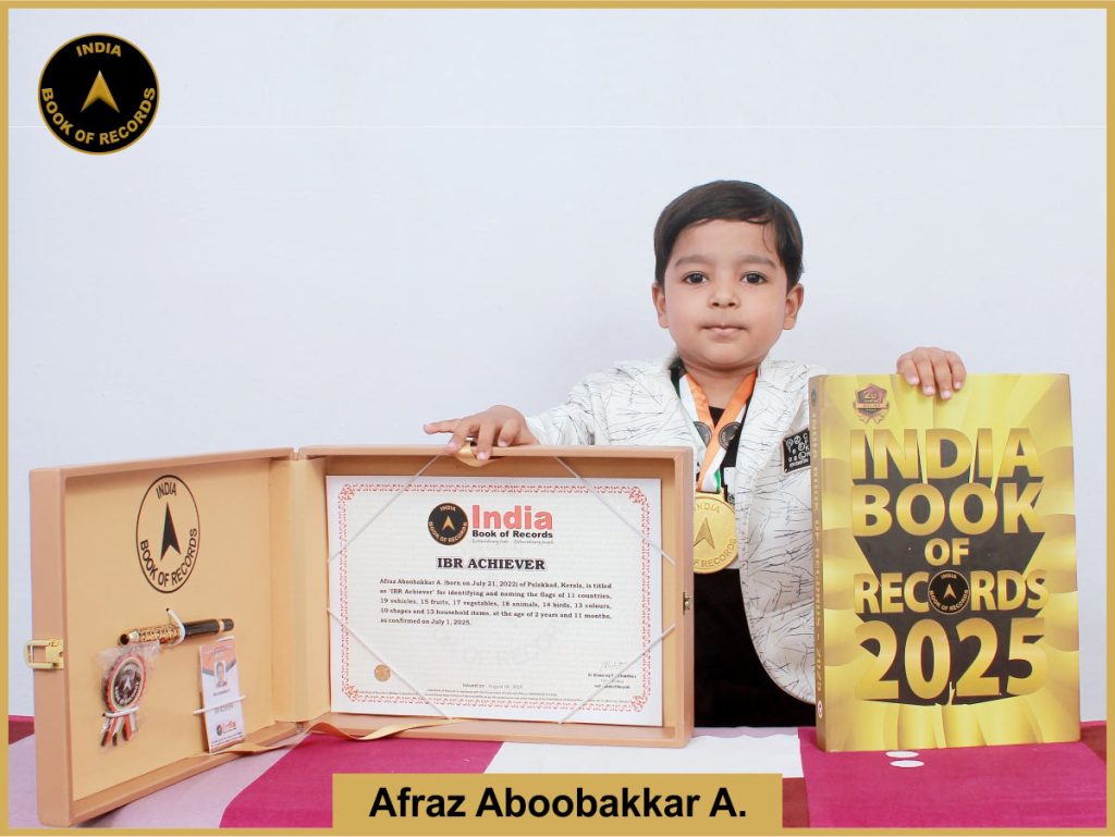 Afraz Aboobakkar A. - IBR Achiever