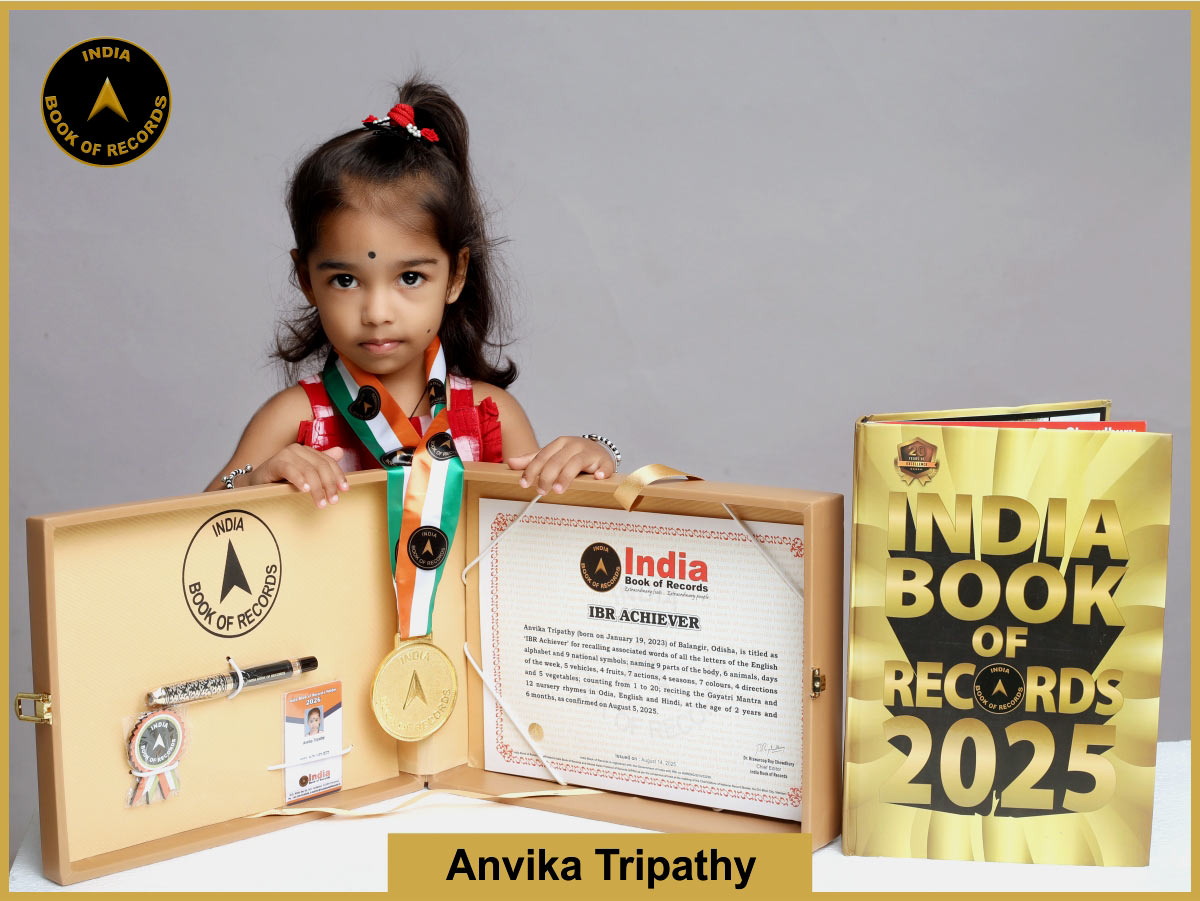 Anvika Tripathy - IBR Achiever