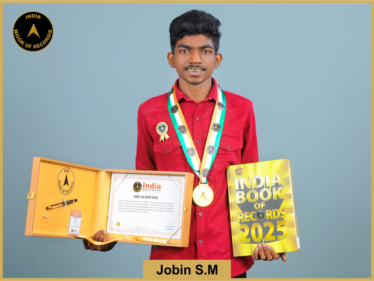 Jobin S.M - IBR Achiever