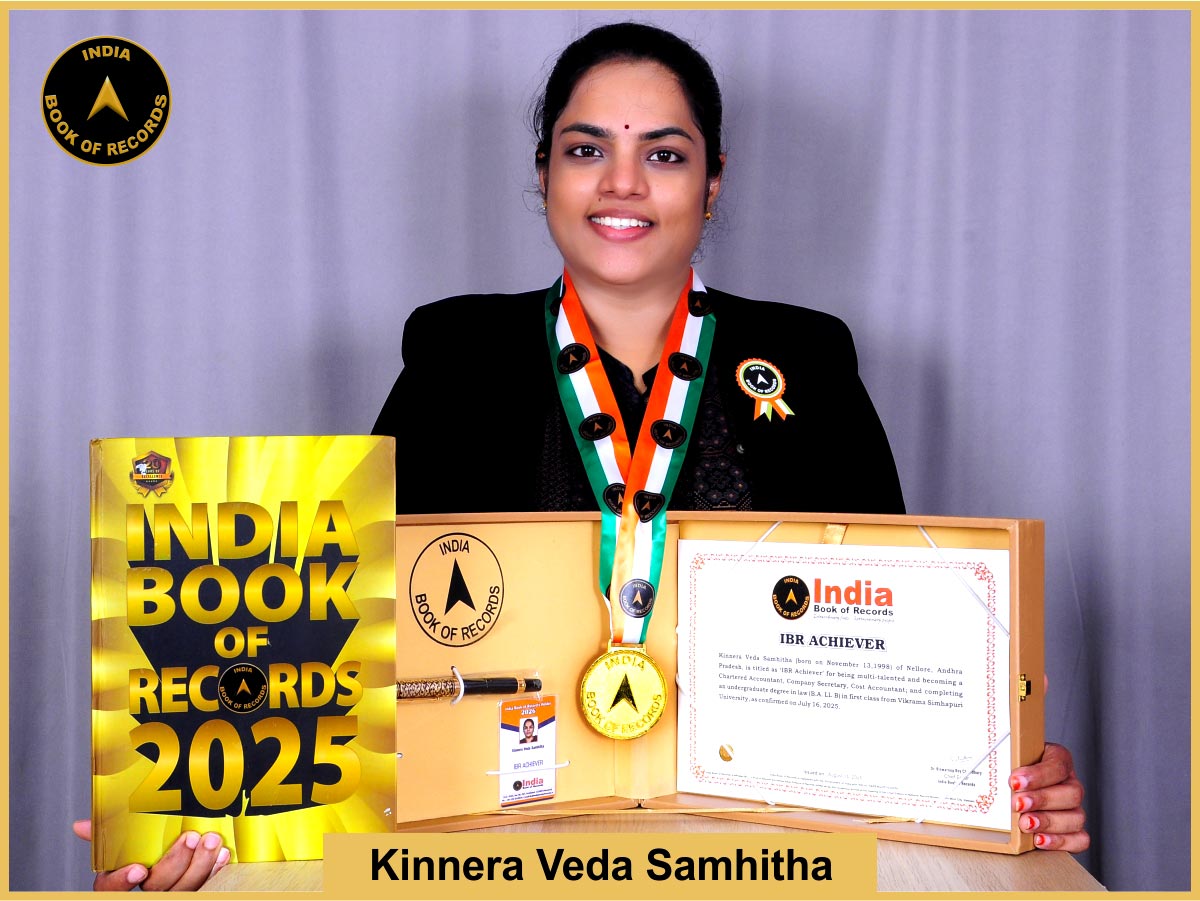 Kinnera Veda Samhitha - IBR Achiever