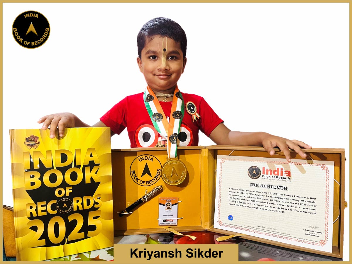 Kriyansh Sikder - IBR Achiever