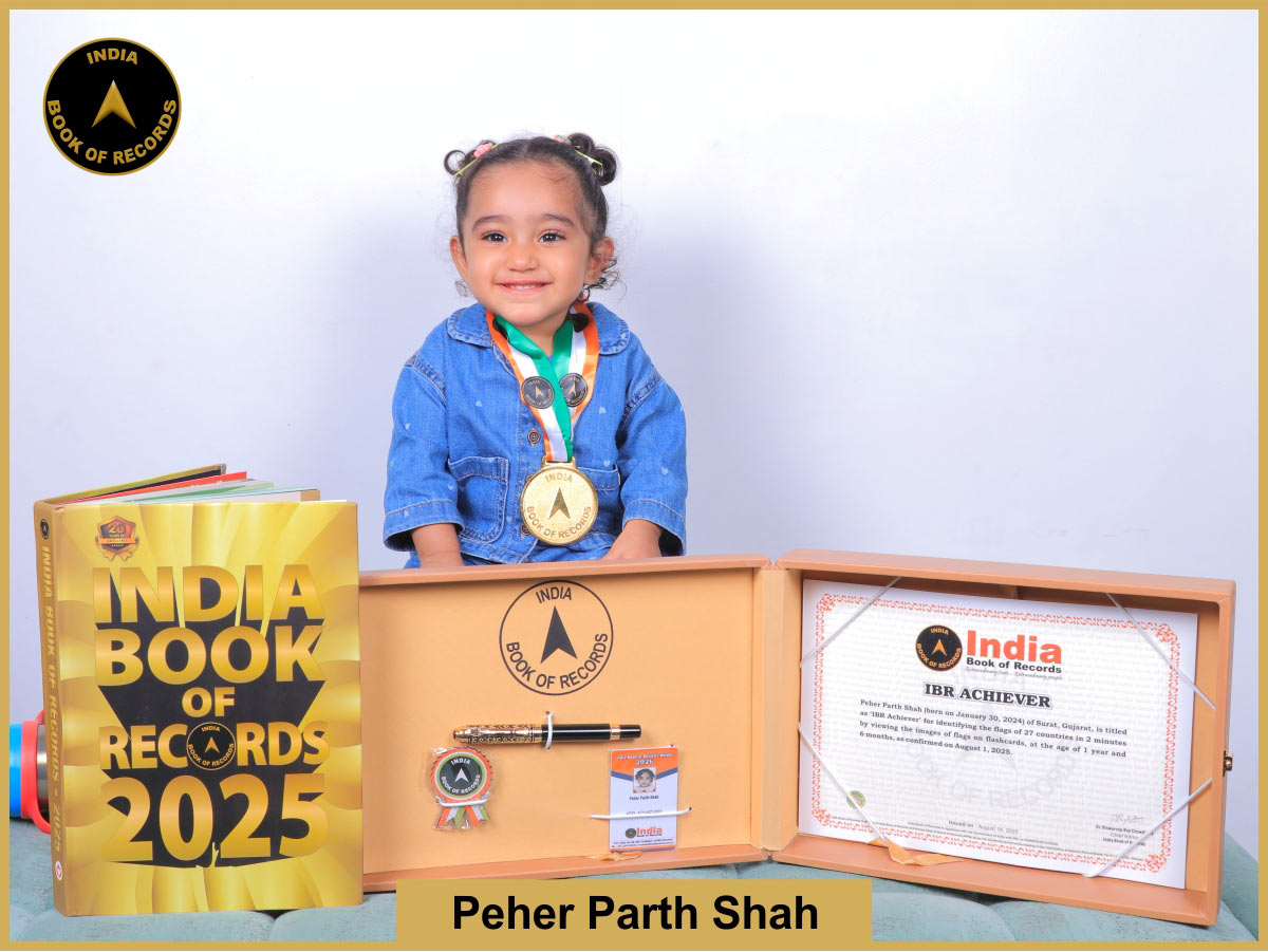 Peher Parth Shah - IBR Achiever