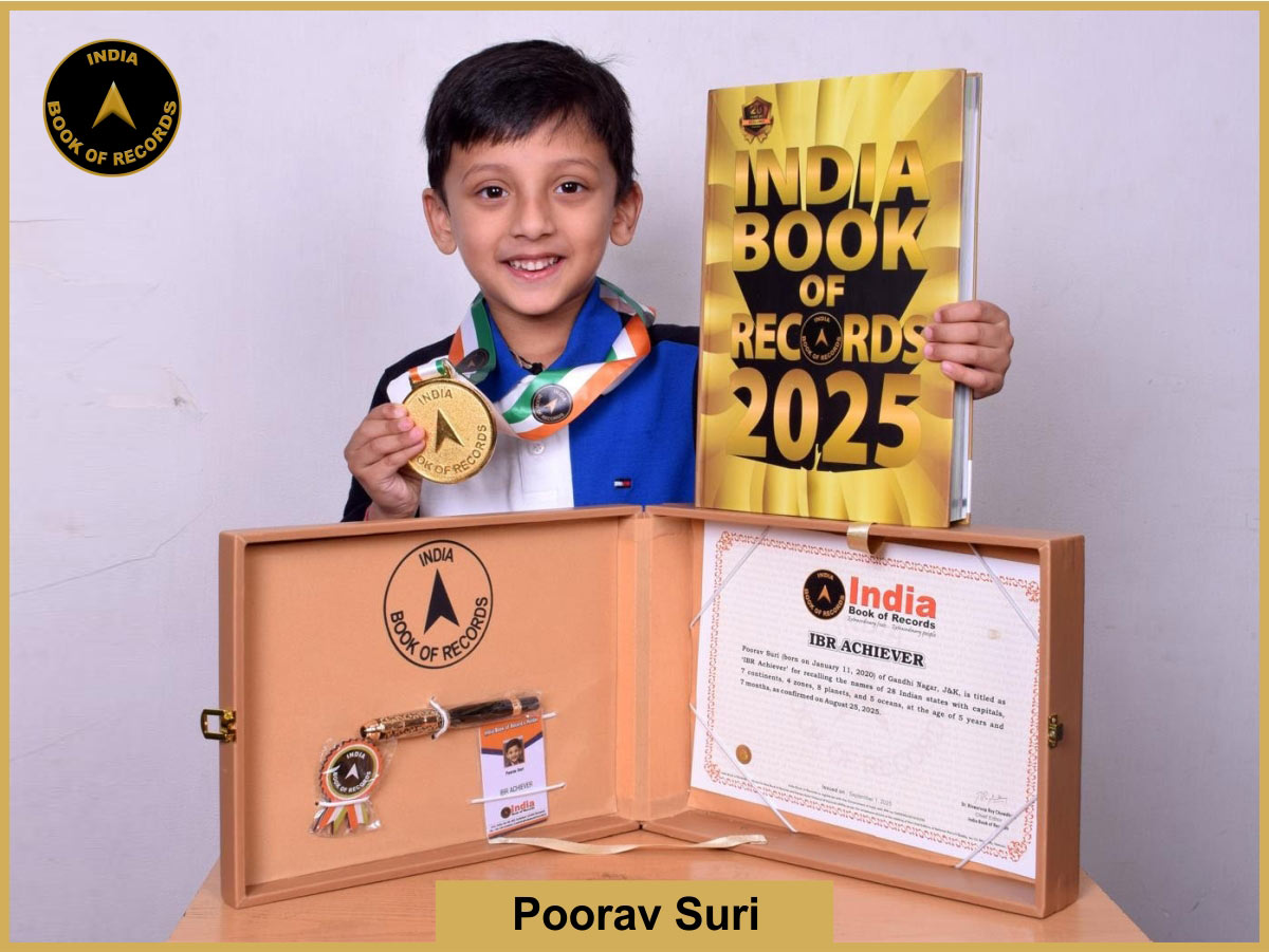 Poorav Suri - IBR Achiever