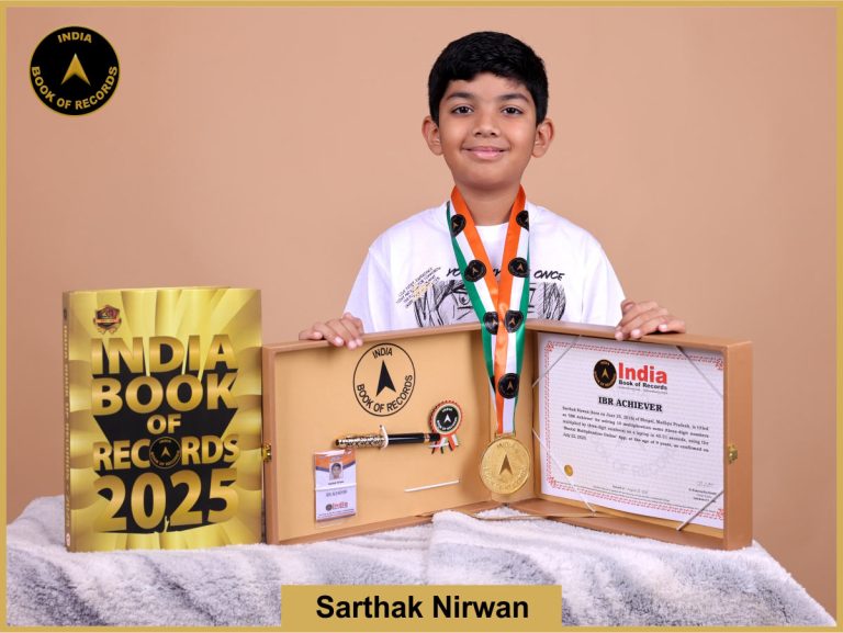 Sarthak Nirwan - IBR Achiever