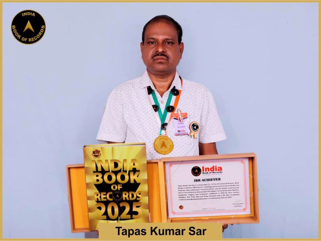 Tapas Kumar Sar - IBR Achiever