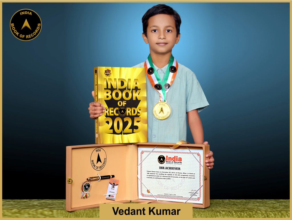 Vedant Kumar - IBR Achiever