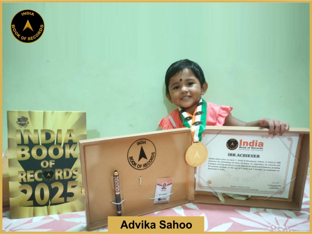 Advika Sahoo - IBR Achiever