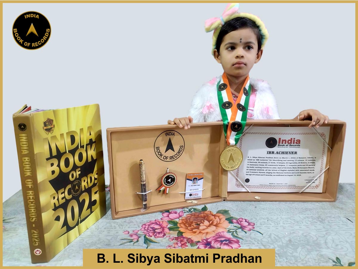 B. L. Sibya Sibatmi Pradhan - IBR Achiever