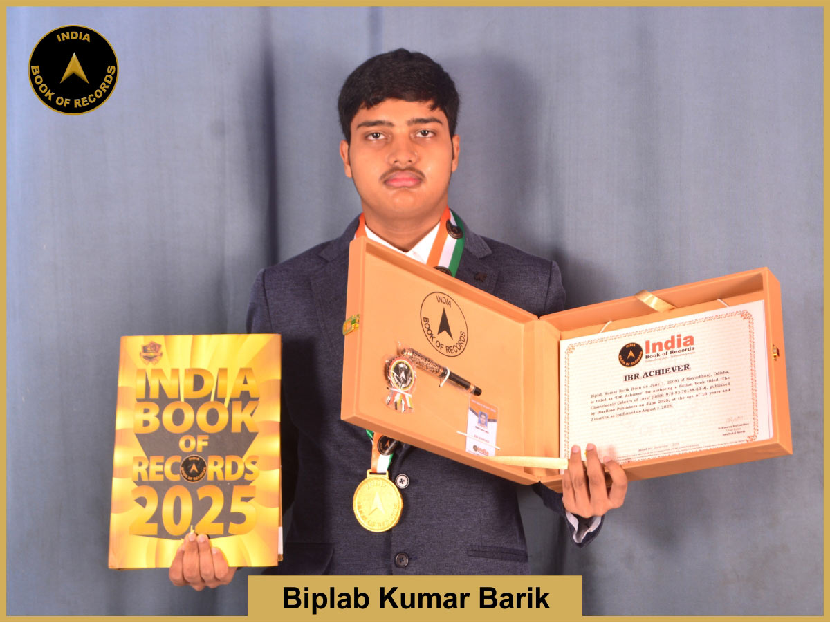 Biplab Kumar Barik - IBR Achiever