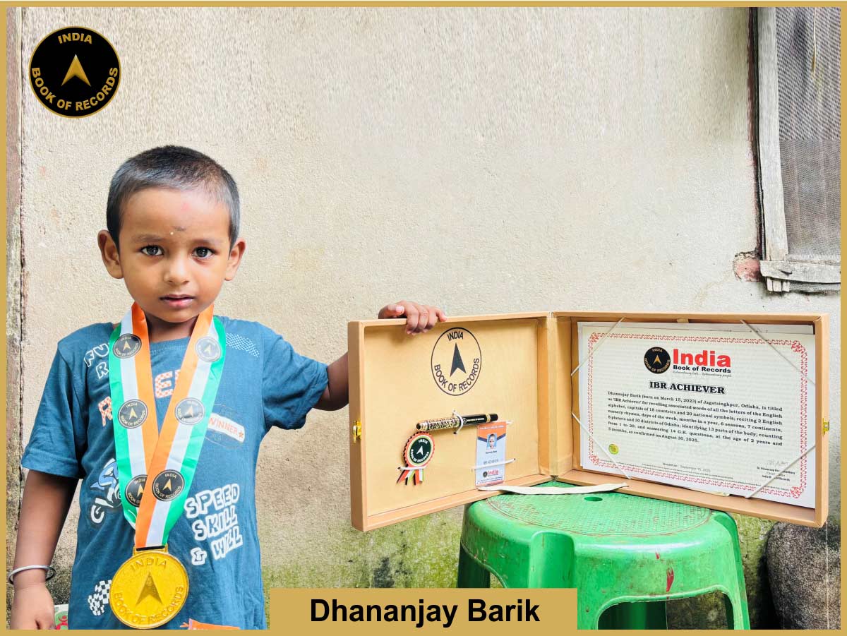 Dhananjay Barik - IBR Achiever