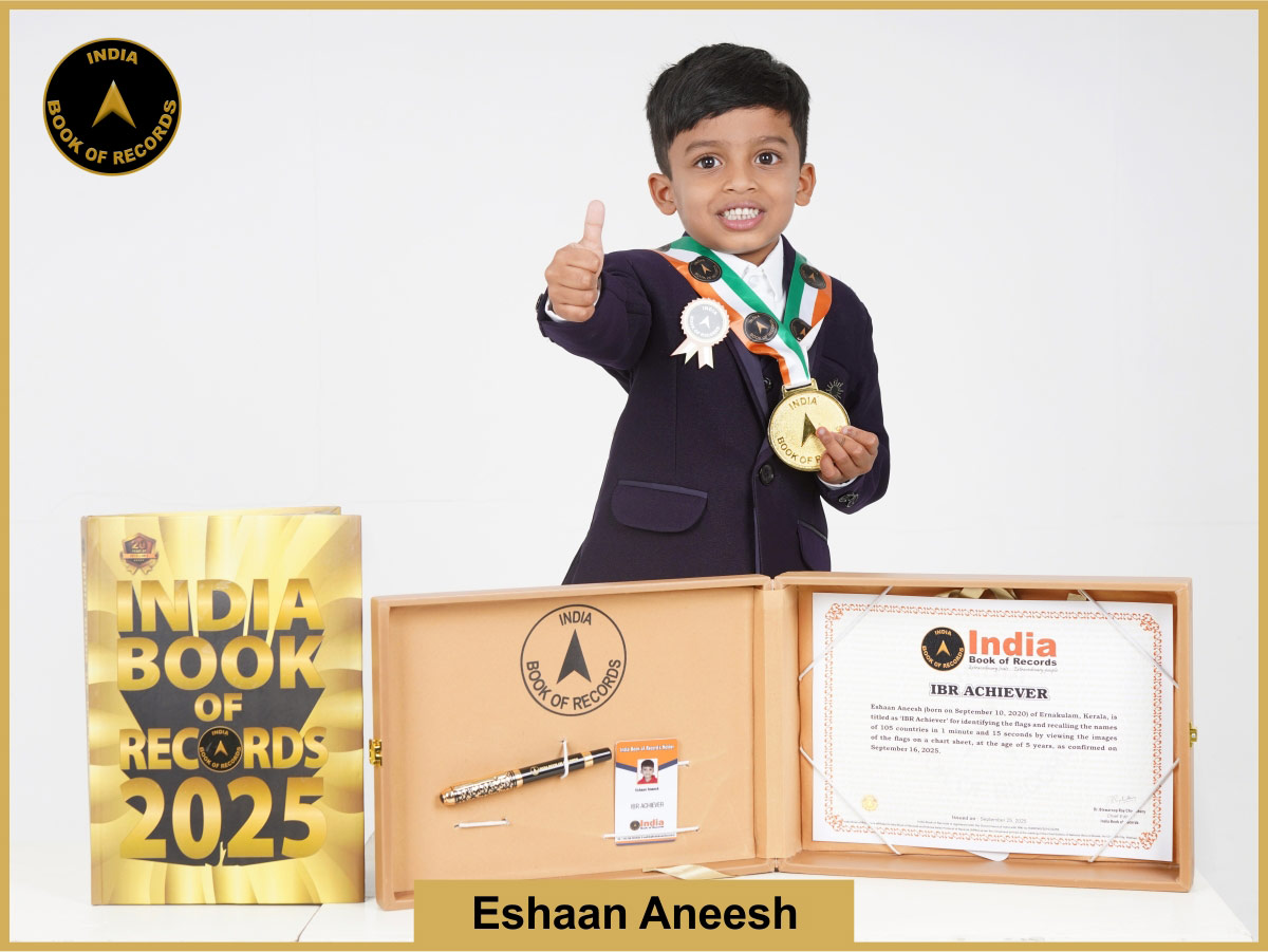 Eshaan Aneesh - IBR Achiever