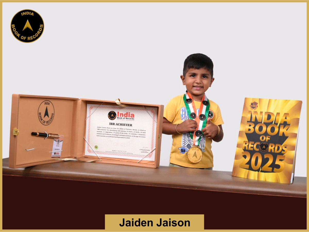 Jaiden Jaison - IBR Achiever