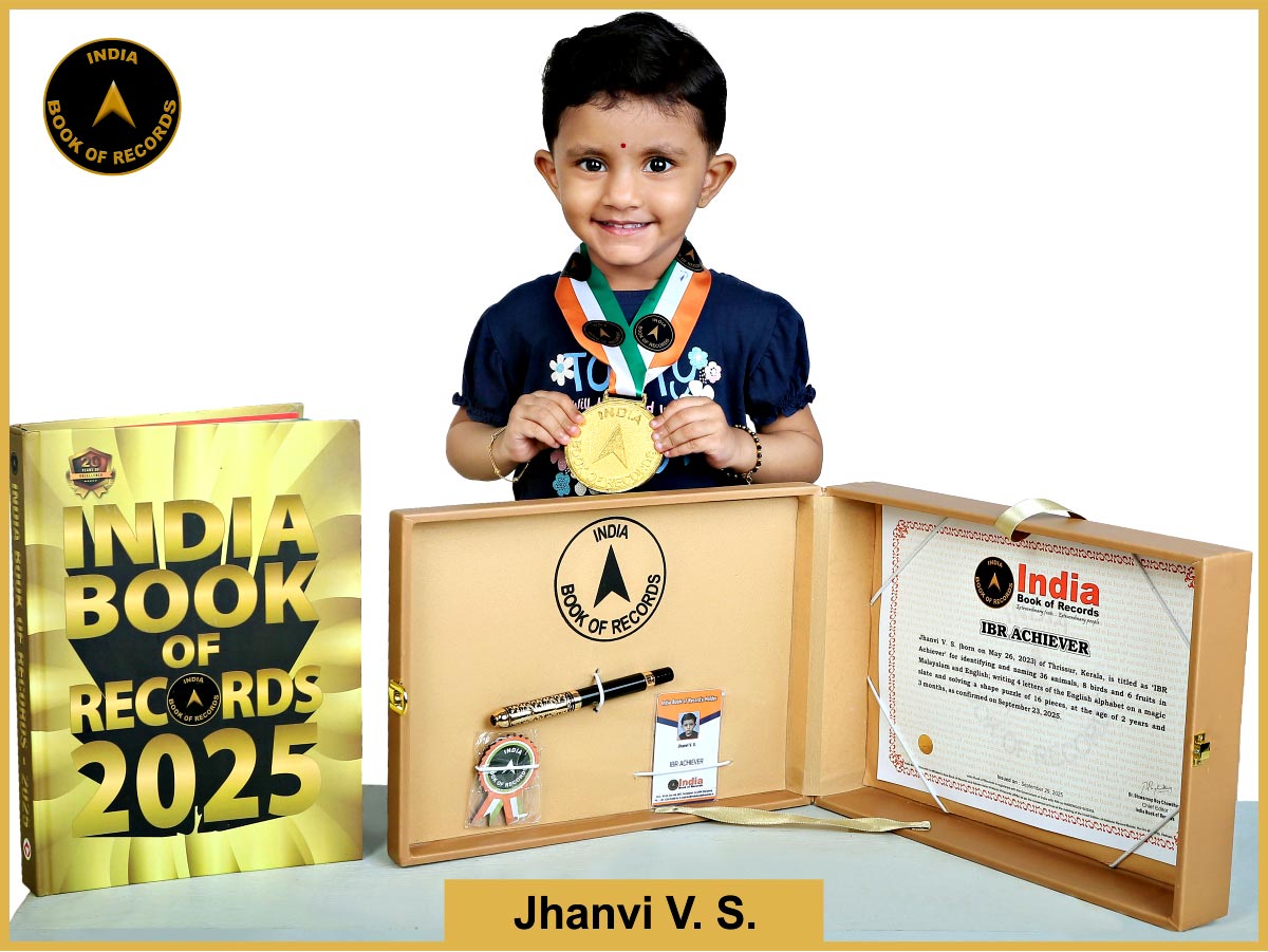 Jhanvi V. S. - IBR Achiever