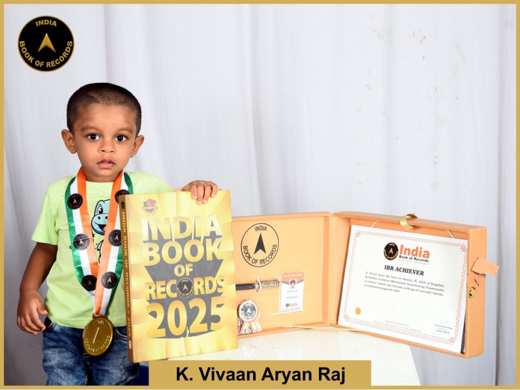 K. Vivaan Aryan Raj - IBR Achiever