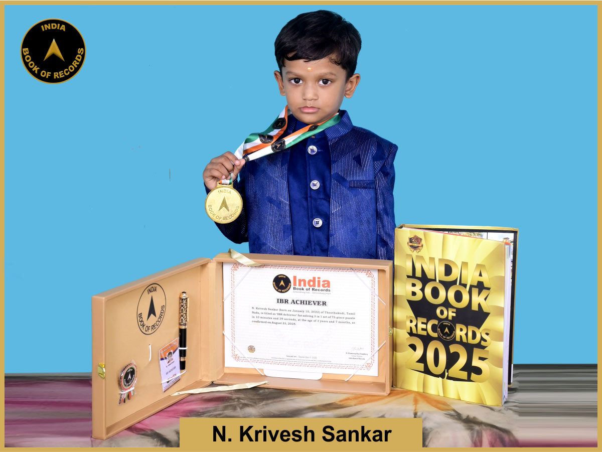 N. Krivesh Sankar - IBR Achiever