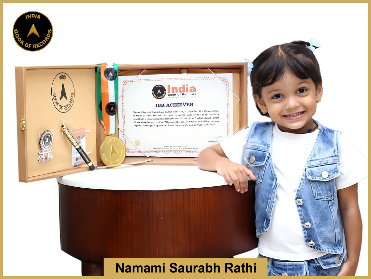 Namami Saurabh Rathi - IBR Achiever