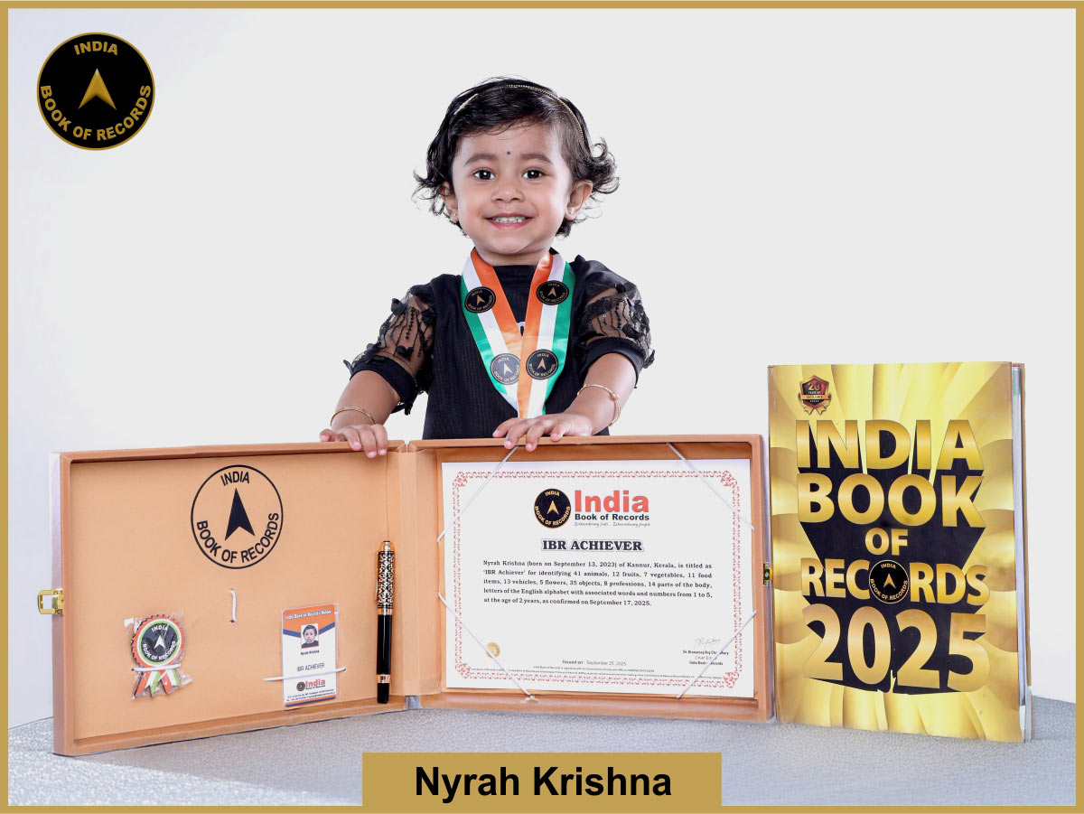 Nyrah Krishna - IBR Achiever