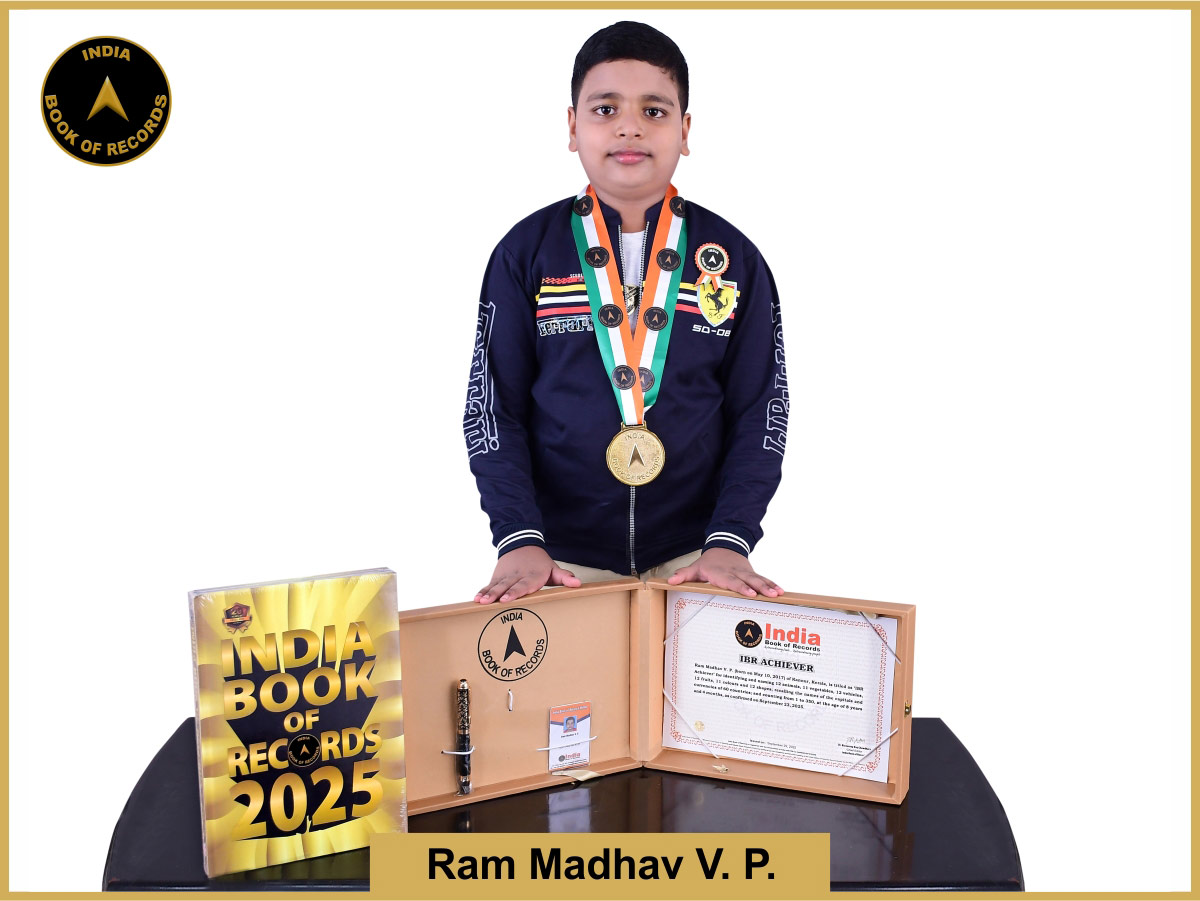 Ram Madhav V. P. - IBR Achiever