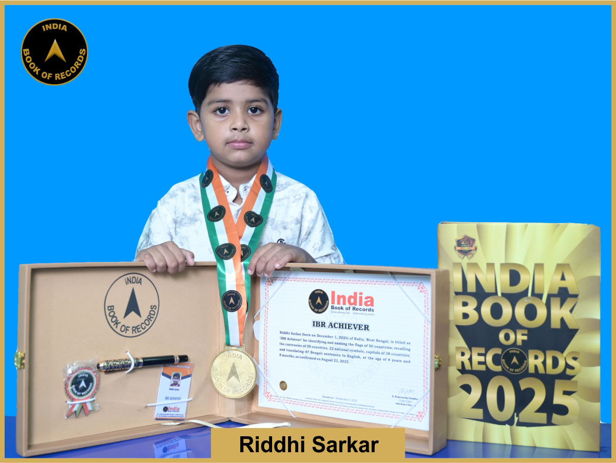 Riddhi Sarkar - IBR Achiever