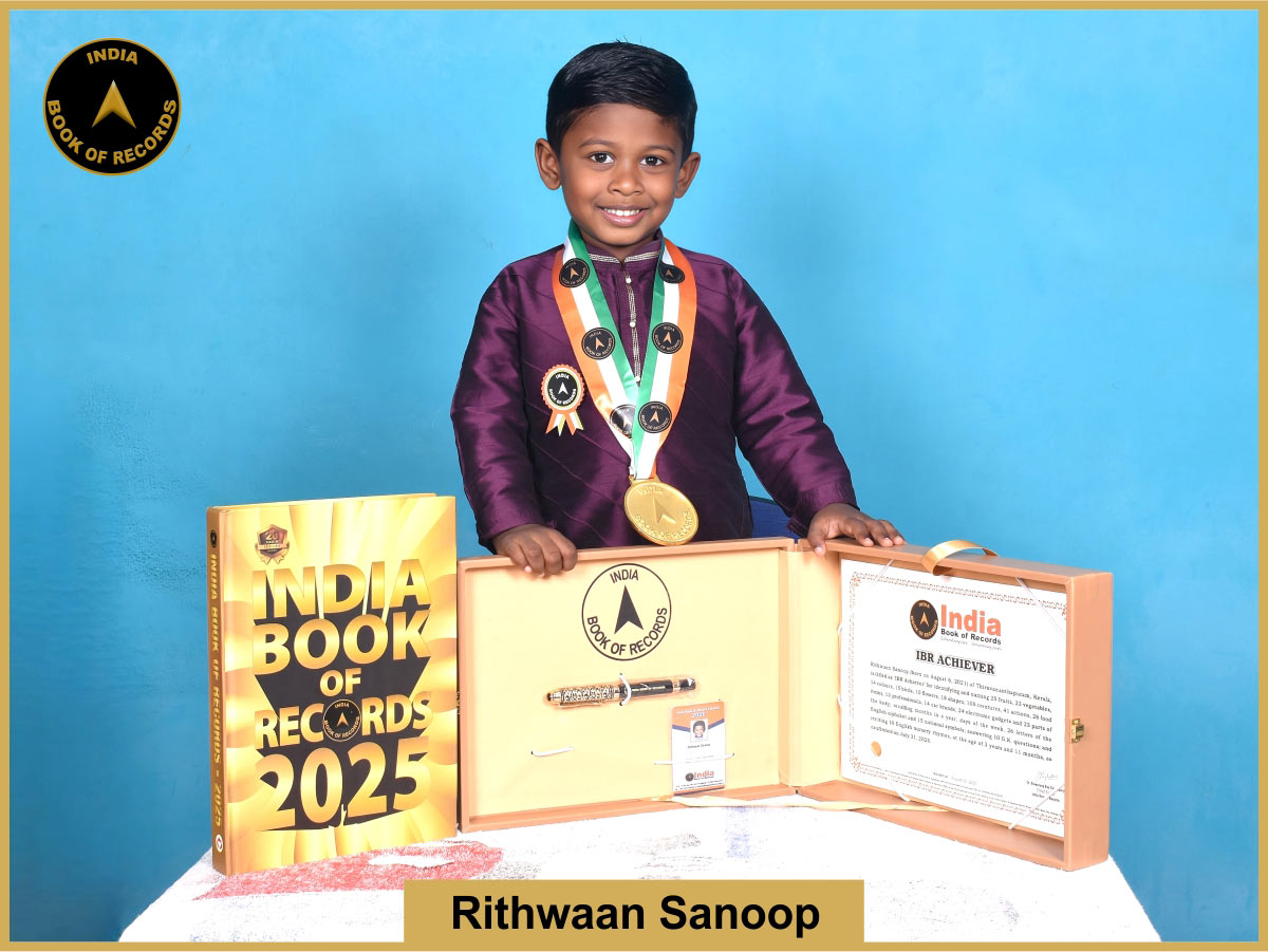 Rithwaan Sanoop - IBR Achiever