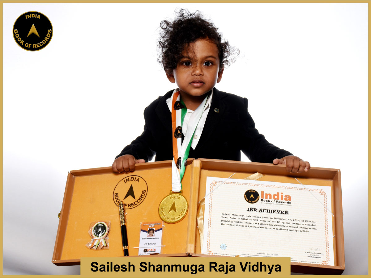 Sailesh Shanmuga Raja Vidhya - IBR Achiever