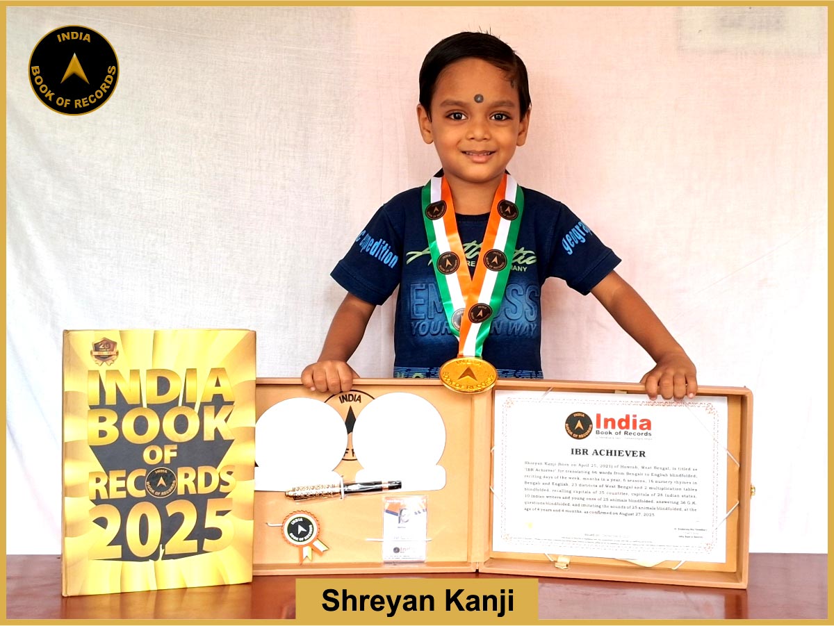 Shreyan Kanji - IBR Achiever