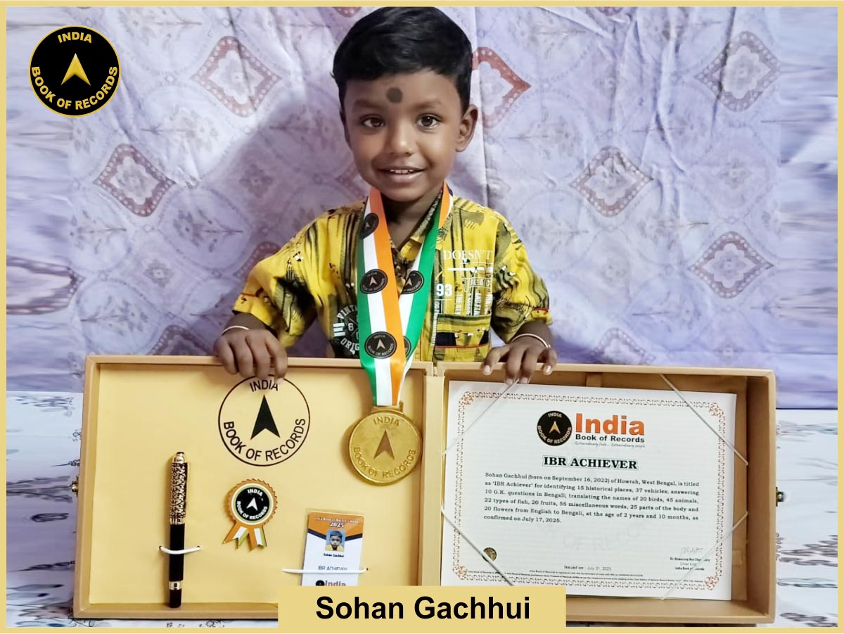 Sohan Gachhui - IBR Achiever