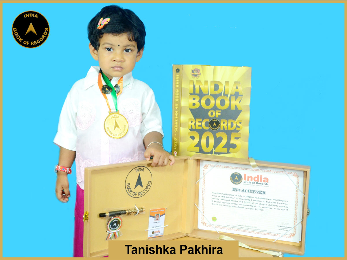 Tanishka Pakhira - IBR Achiever