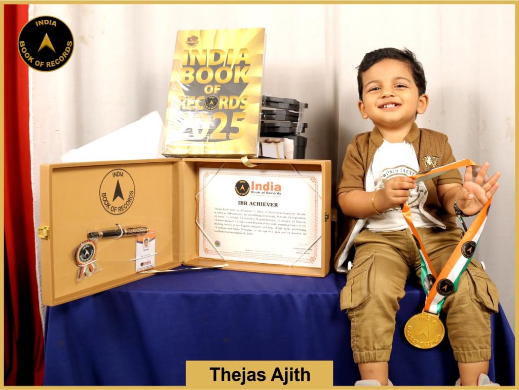 Thejas Ajith - IBR Achiever