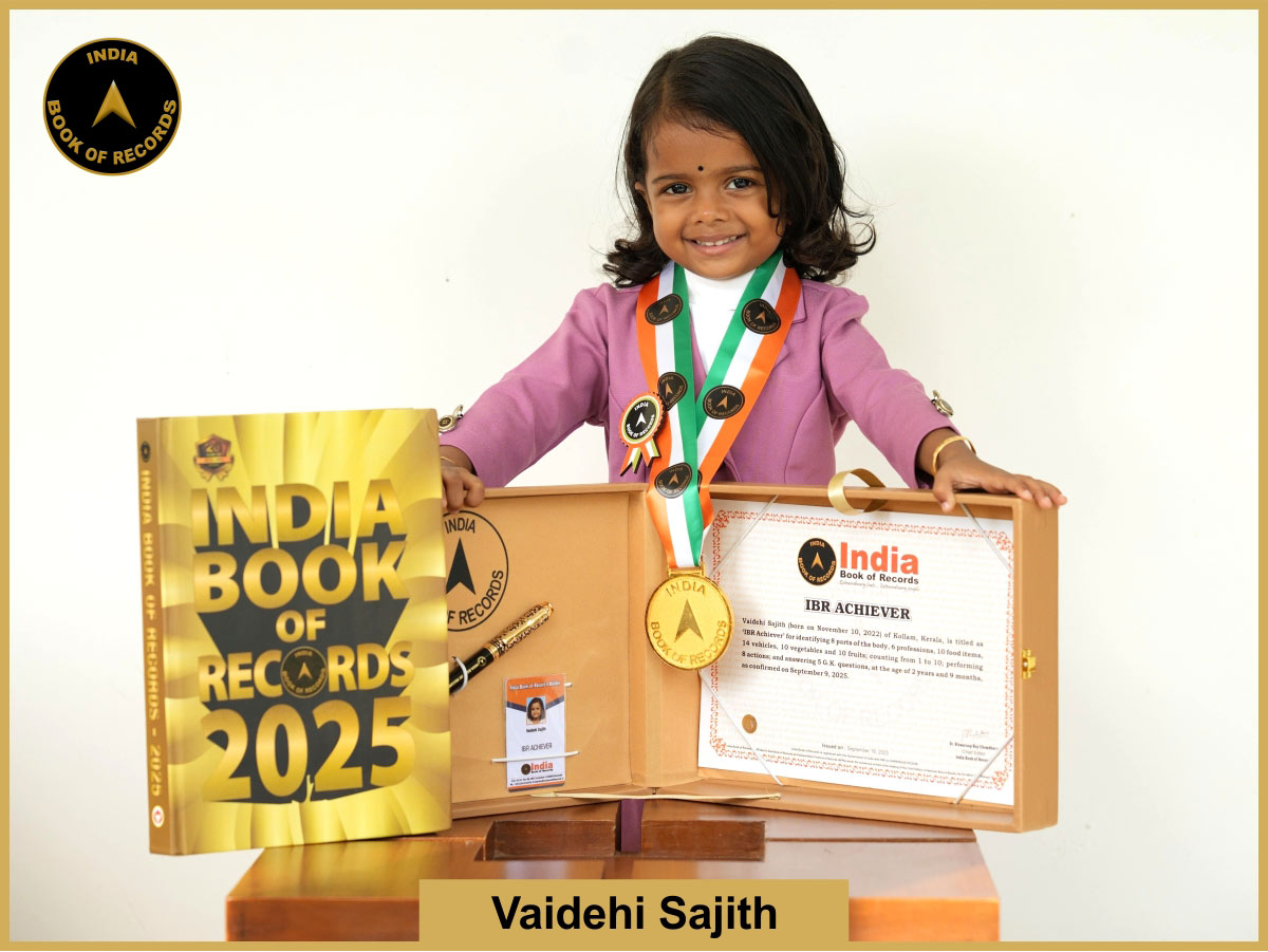 Vaidehi Sajith - IBR Achiever