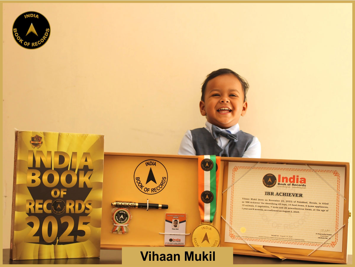 Vihaan Mukil - IBR Achiever