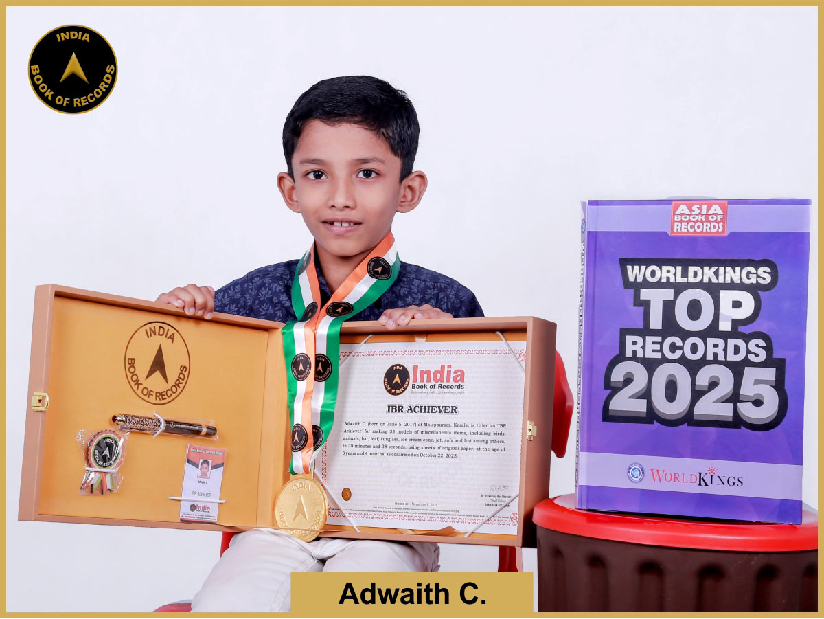 Adwaith C. - IBR Achiever