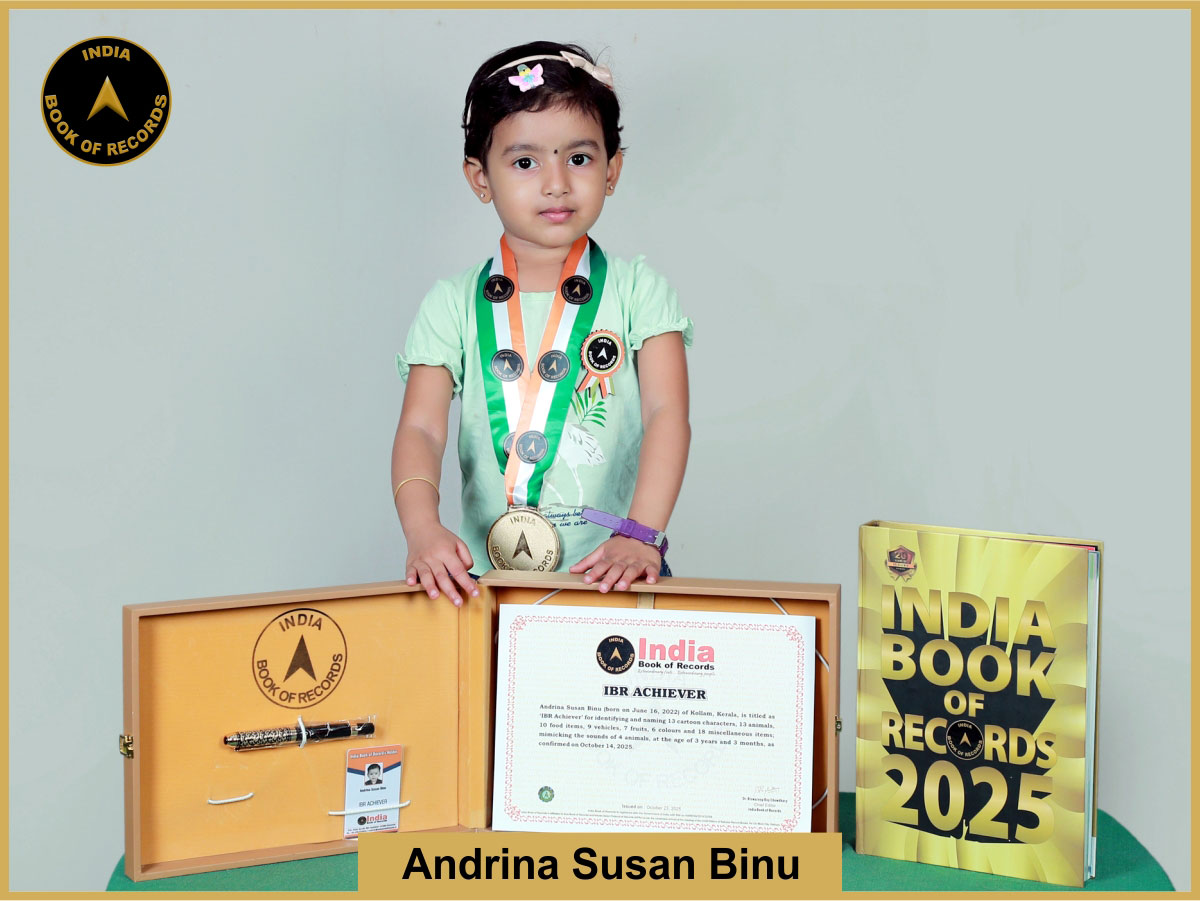 Andrina Susan Binu - IBR Achiever
