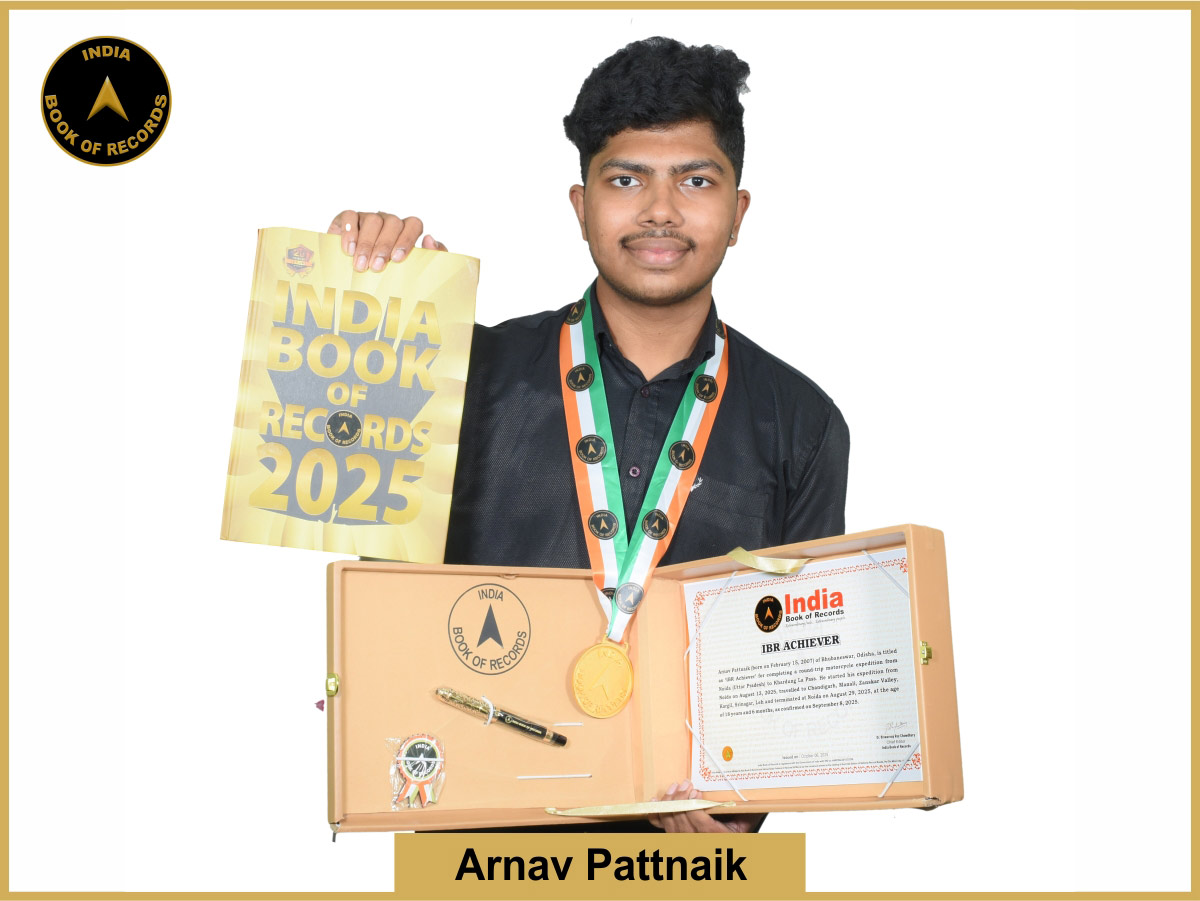 Arnav Pattnaik - IBR Achiever