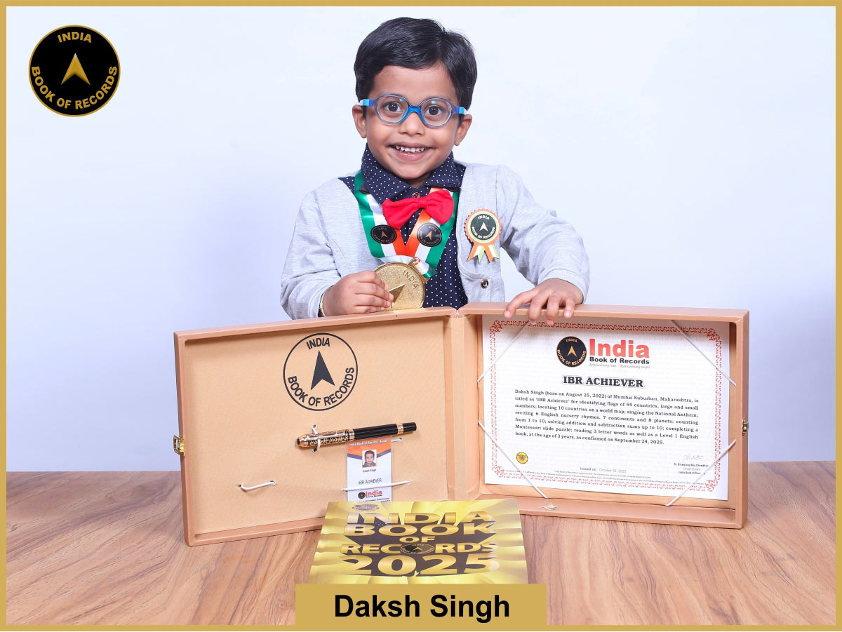 Daksh Singh - IBR Achiever