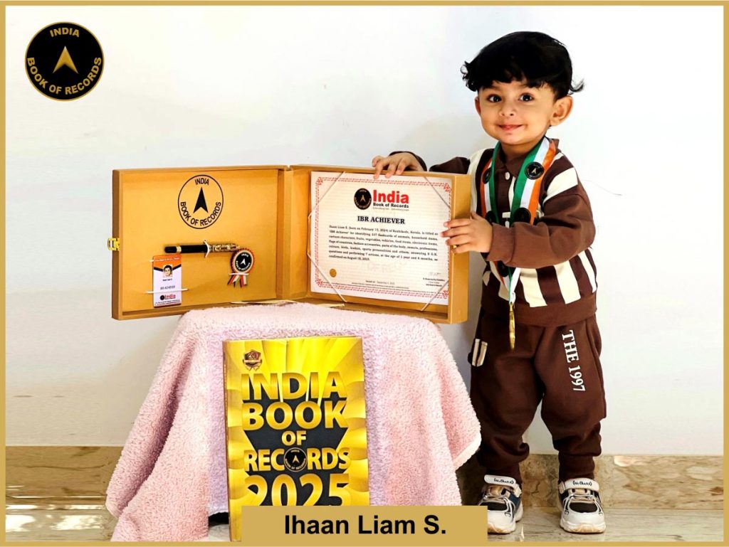 Ihaan Liam S. - IBR Achiever