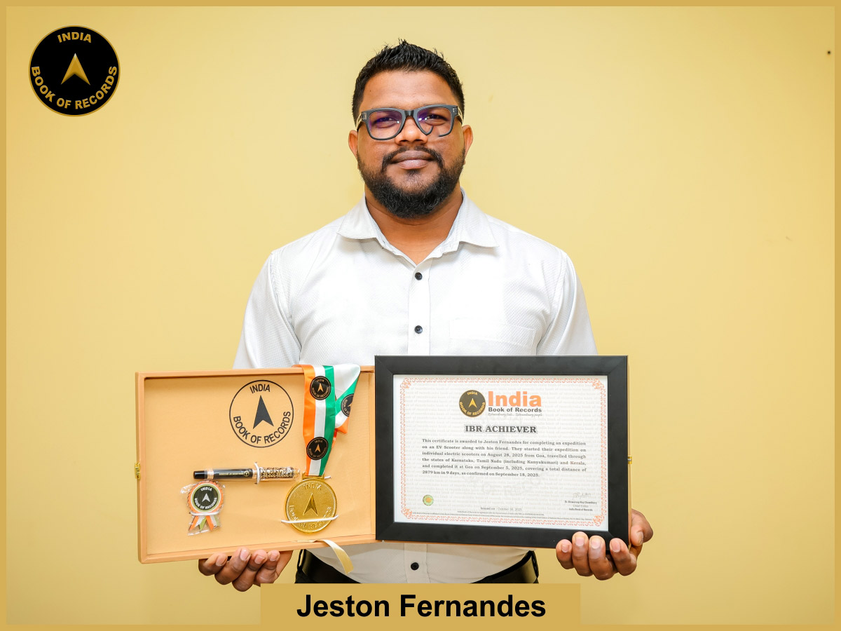 Jeston Fernandes - IBR Achiever