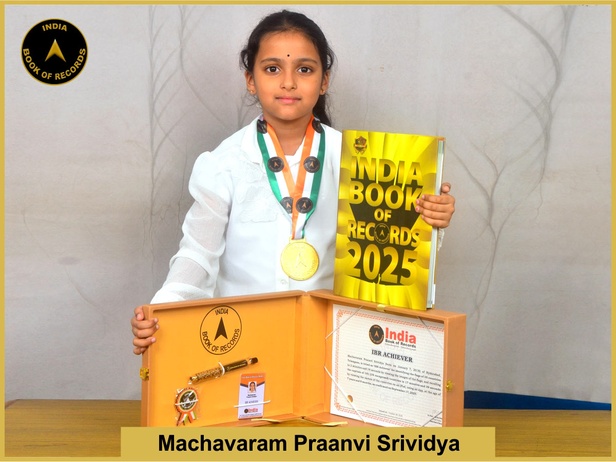 Machavaram Pranavi Srividya - IBR Achiever