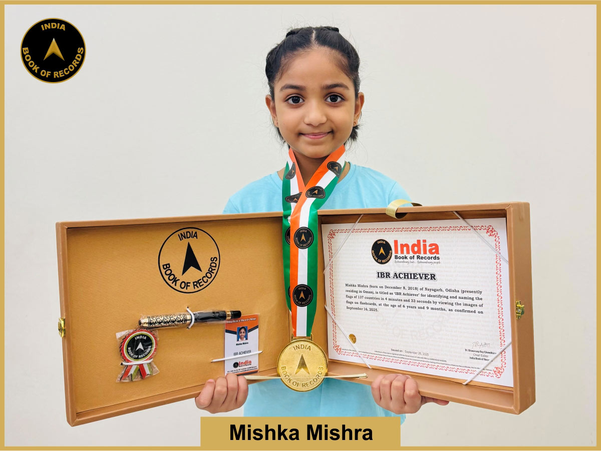 Mishka Mishra - IBR Achiever