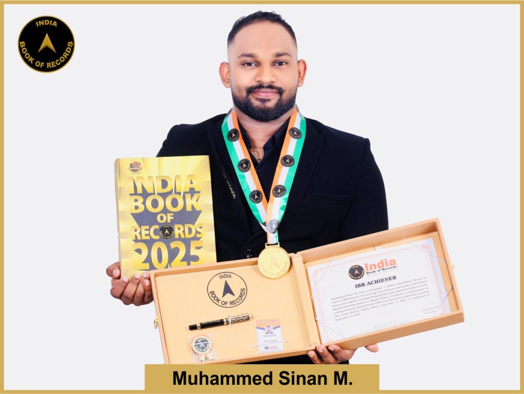 Muhammed Sinan M. - IBR Achiever