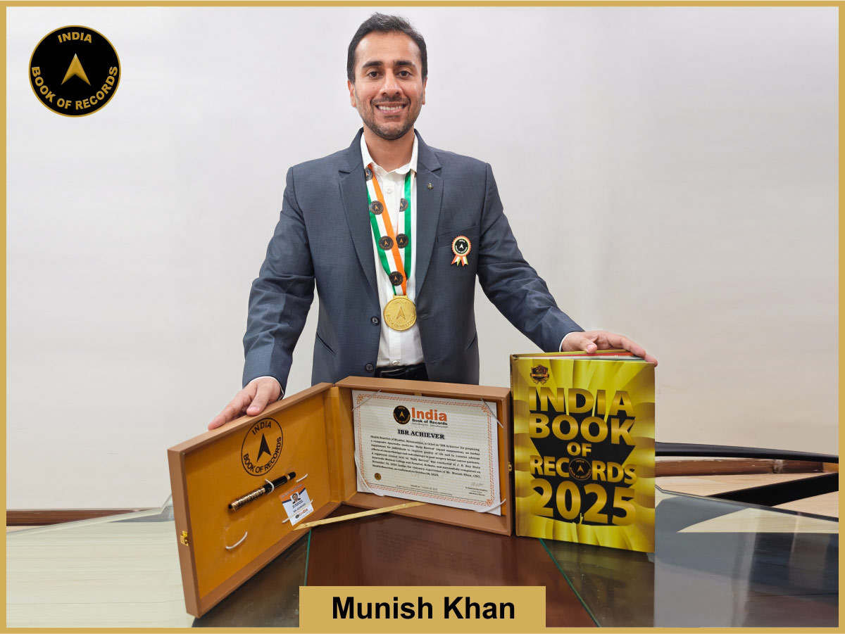 Munish Khan - IBR Achiever