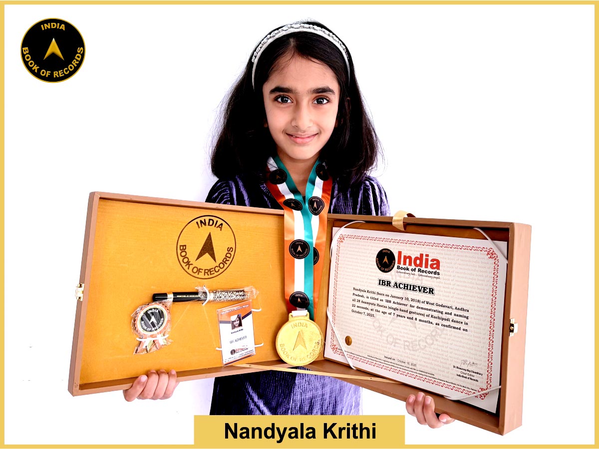 Nandyala Krithi - IBR Achiever