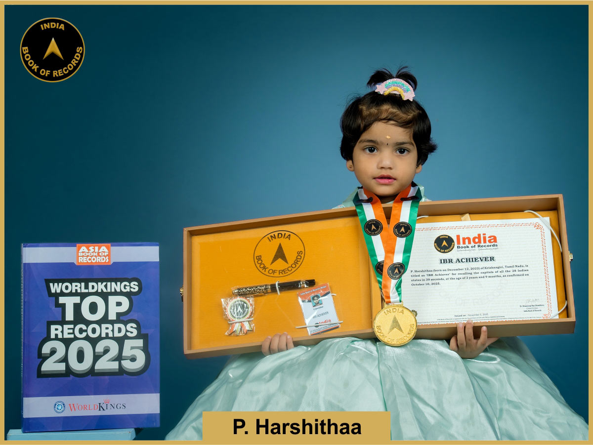 P. Harshithaa - IBR Achiever