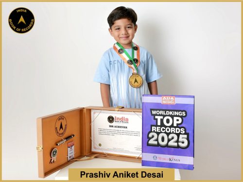 Prashiv Aniket Desai - IBR Achiever